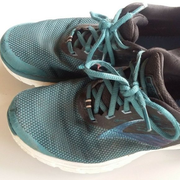 Brooksfield | Shoes | Brooks Tennis Shoes Size 95 Black And Blue Women ...